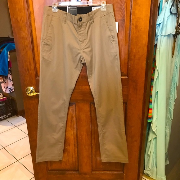 Volcom | Pants | Nwt Volcom Mens Frickin Modern Chino Pants L 32 W 3 ...